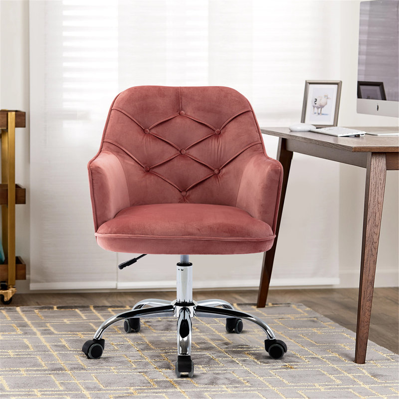 Mercer41 Exum Velvet Task Chair & Reviews | Wayfair