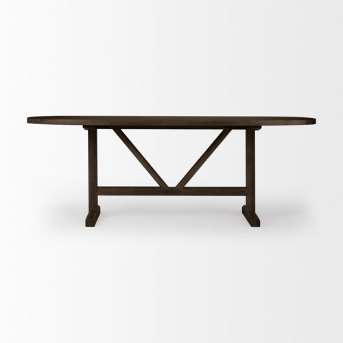 Farmhouse & Rustic Double Pedestal Dining Tables | Birch Lane