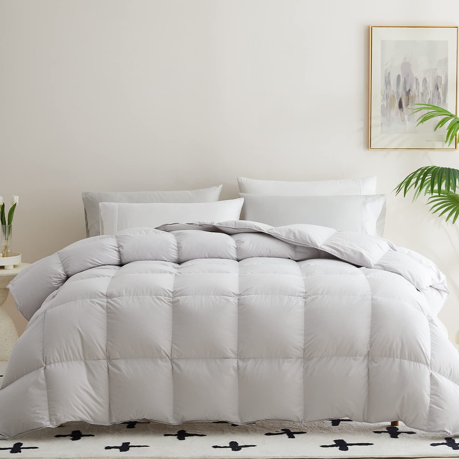 Alwyn Home Queen All Season Down Comforter | Wayfair