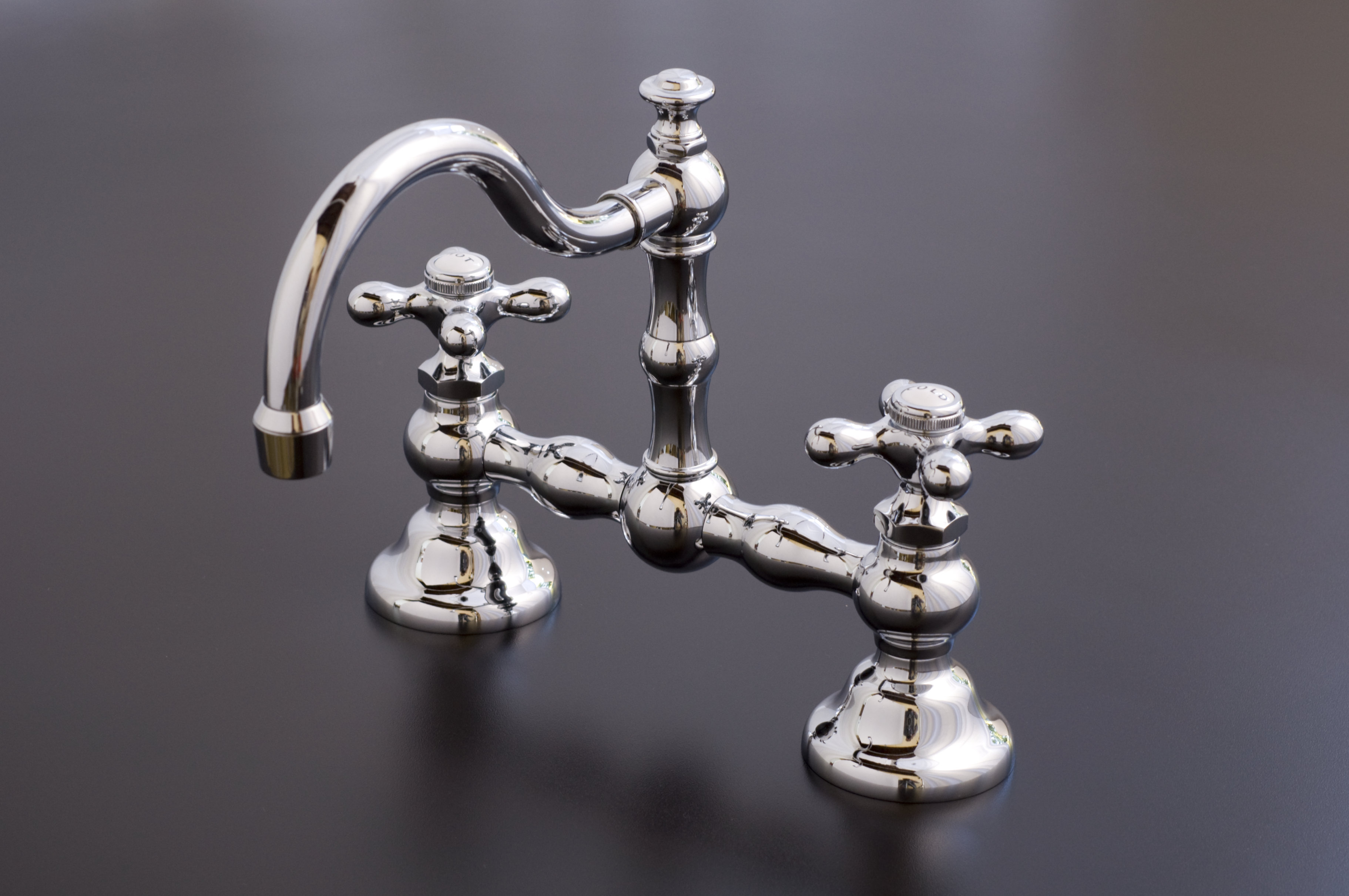 Strom Living P1005 Deck Mounted 2-handle Bathroom Faucet | Wayfair