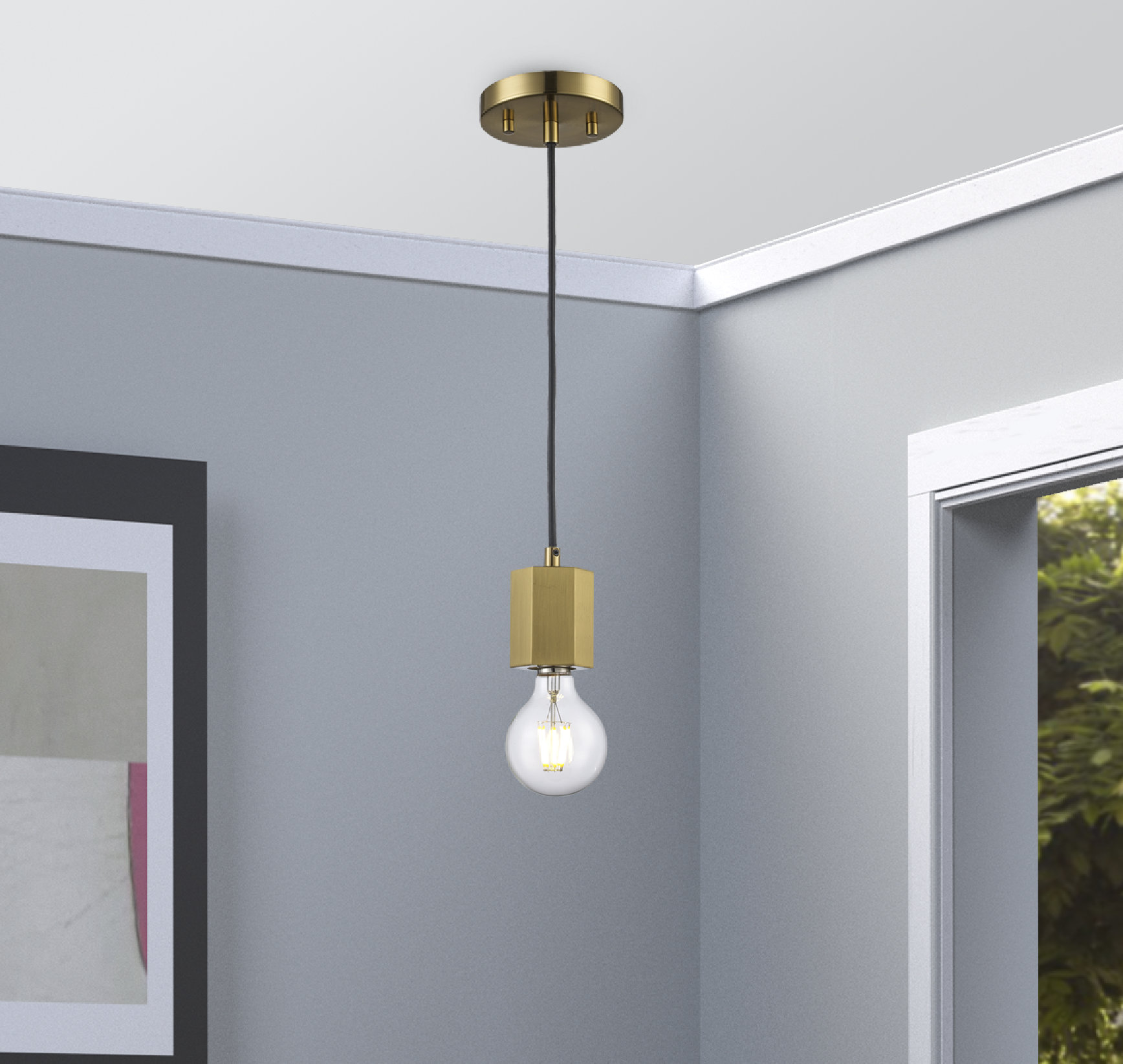 Joss & Main Ebba 1 - Light Pendant & Reviews - Wayfair Canada