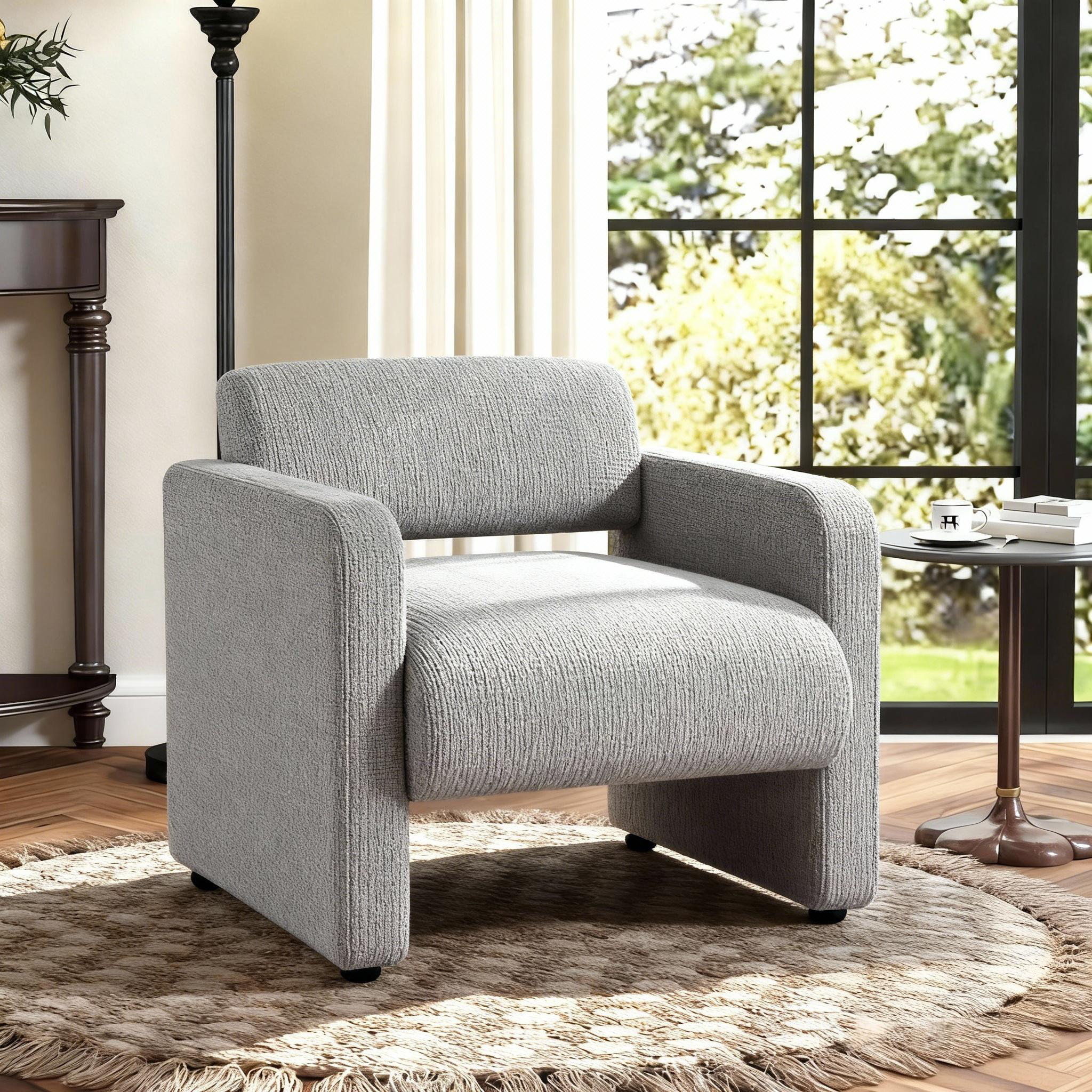 George Oliver 32"W Single Sofa Couch, Modern Comfy Accent Chair ...