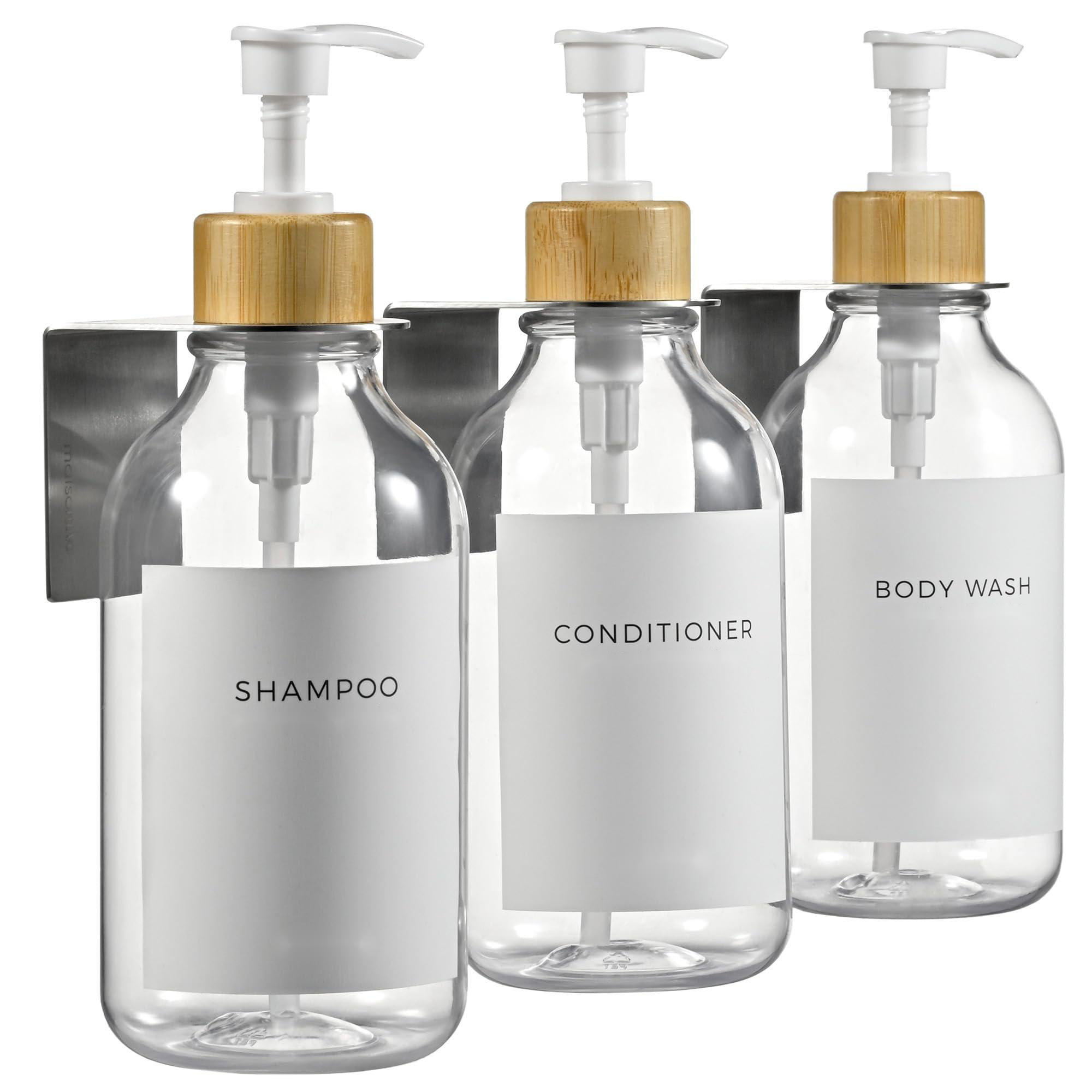 Hokku Designs Shampoo And Conditioner Dispenser/Shower Soap Dispenser ...