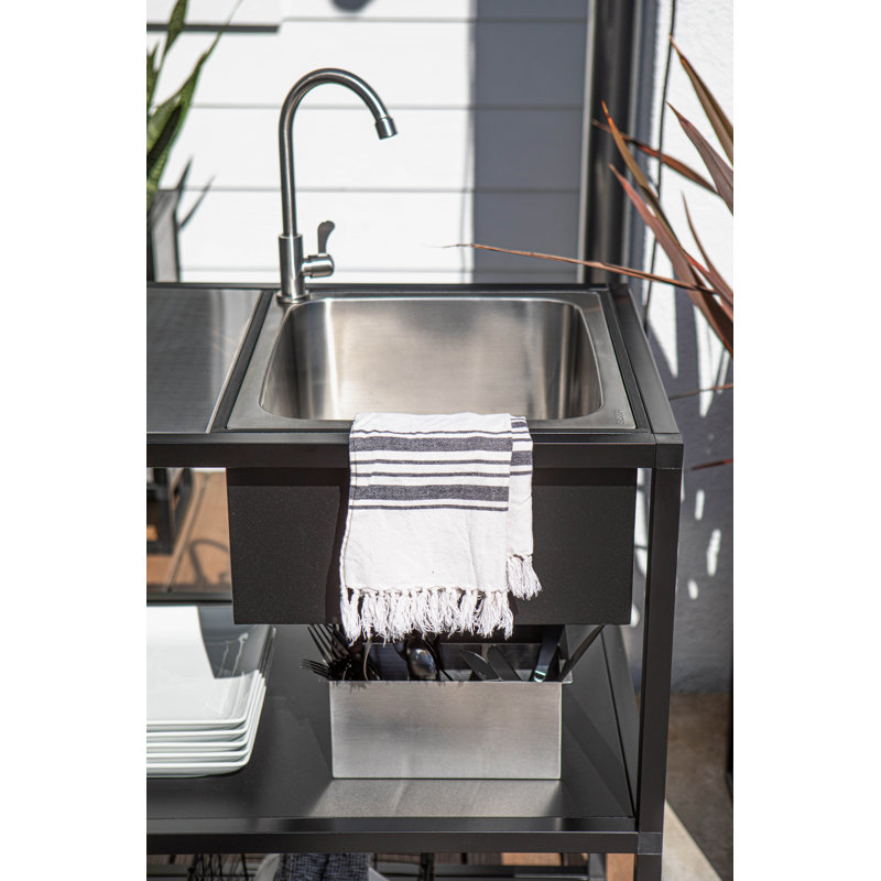 Veradek Outdoor Kitchen Series 47'' Aluminum Grade 304 Stainless Steel ...