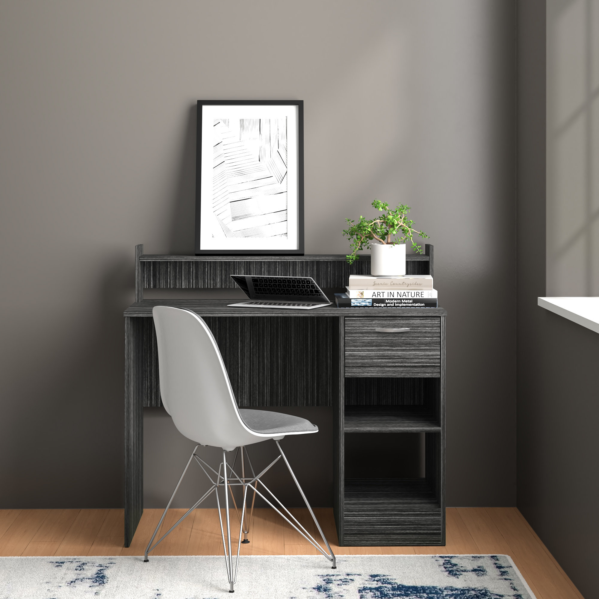 Latitude Run® Charlotte 40" Wide Computer Desk - Wayfair Canada