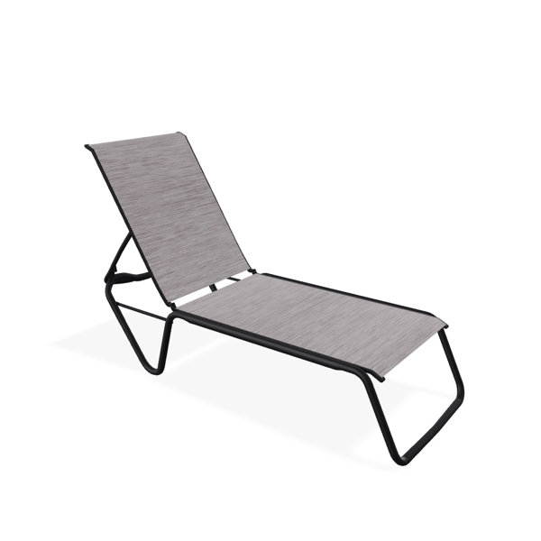 Telescope Casual Gardenella Outdoor Metal Chaise Lounge | Wayfair