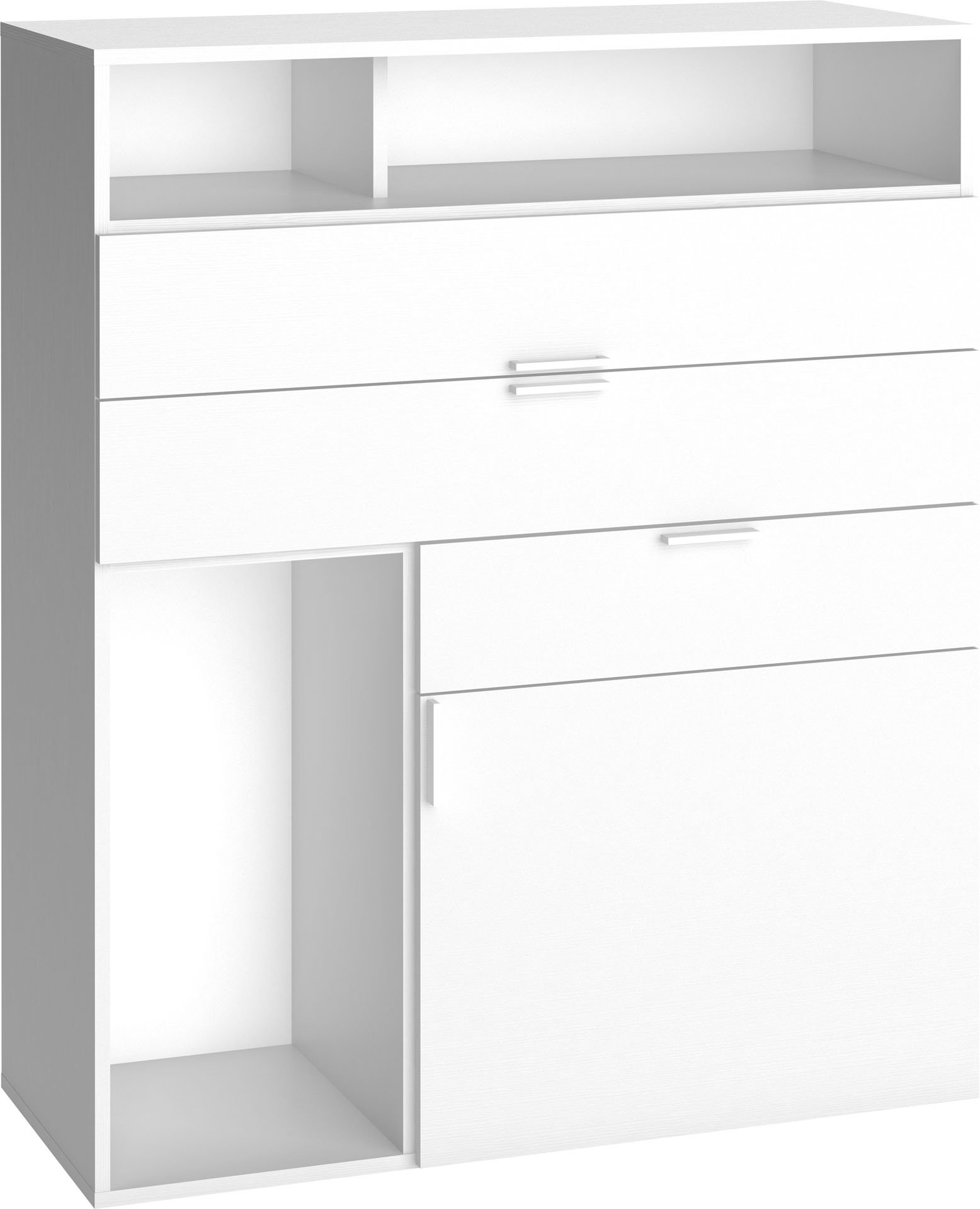 Zipcode Design Reba 3 Drawer Combi Chest | Wayfair.co.uk