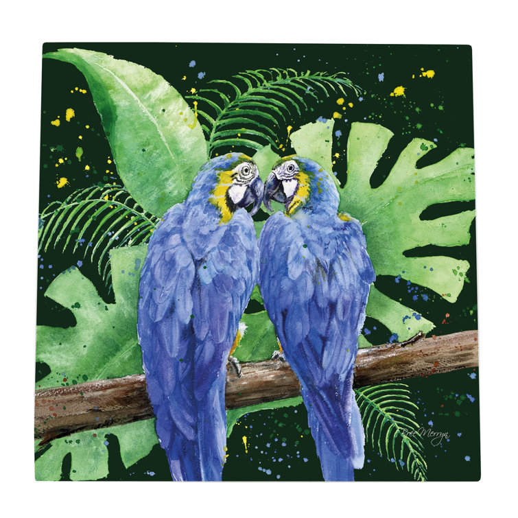East Urban Home Patsy & Pablo Tropical by Bree Merryn Ceramic Art Tile ...
