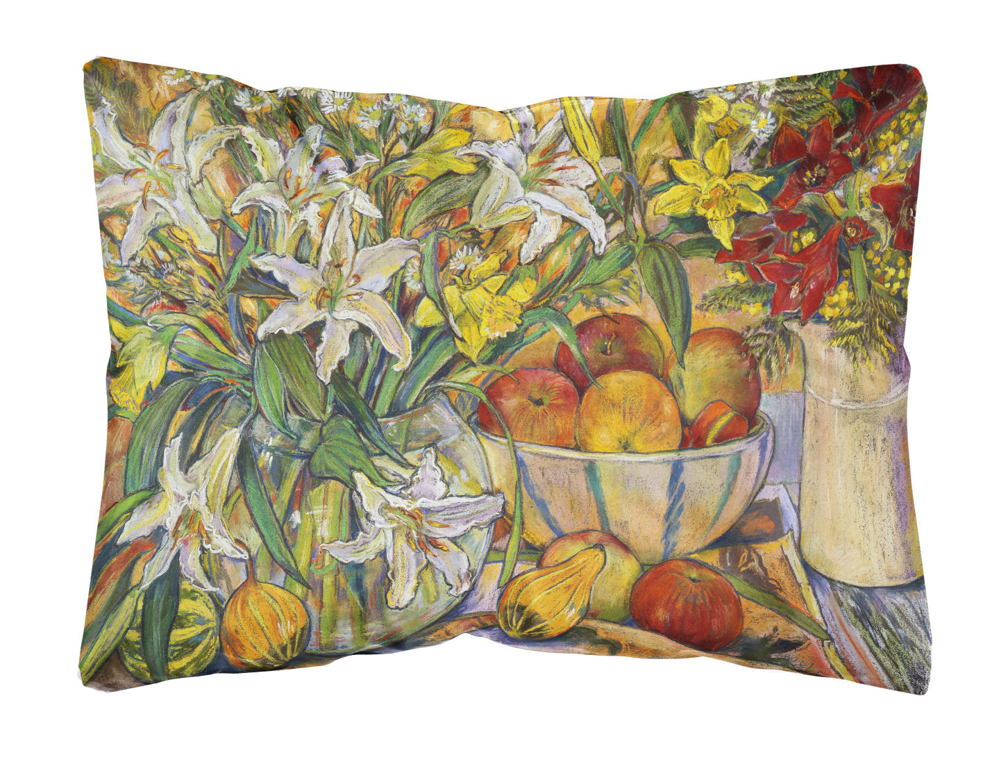 Caroline's Treasures Fruit, Flowers and Vegetables Fabric Indoor ...