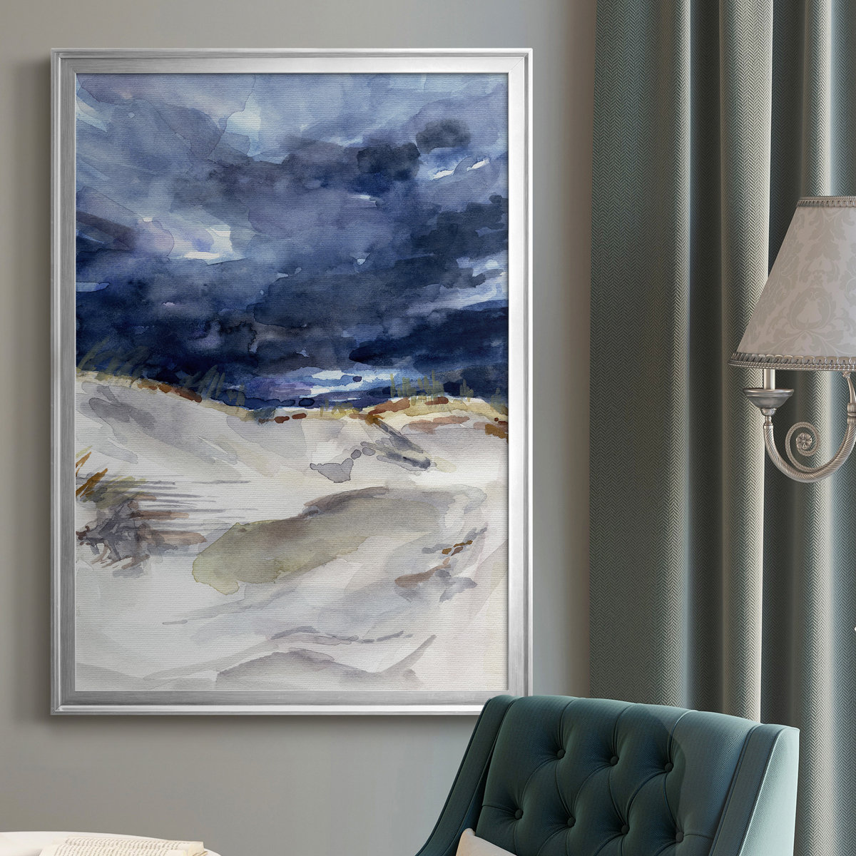 Rosecliff Heights Stormy Front II Stormy Front II - Picture Frame Print ...