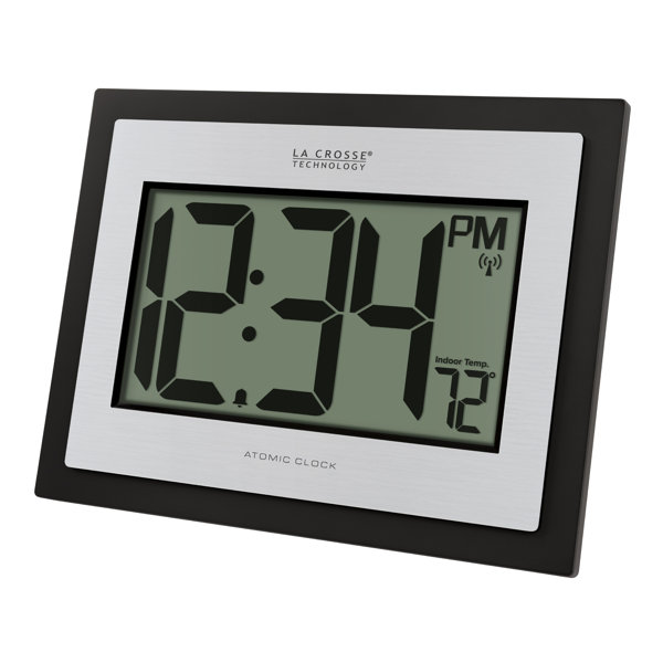 La Crosse Technology Atomic Digital Clock | Wayfair