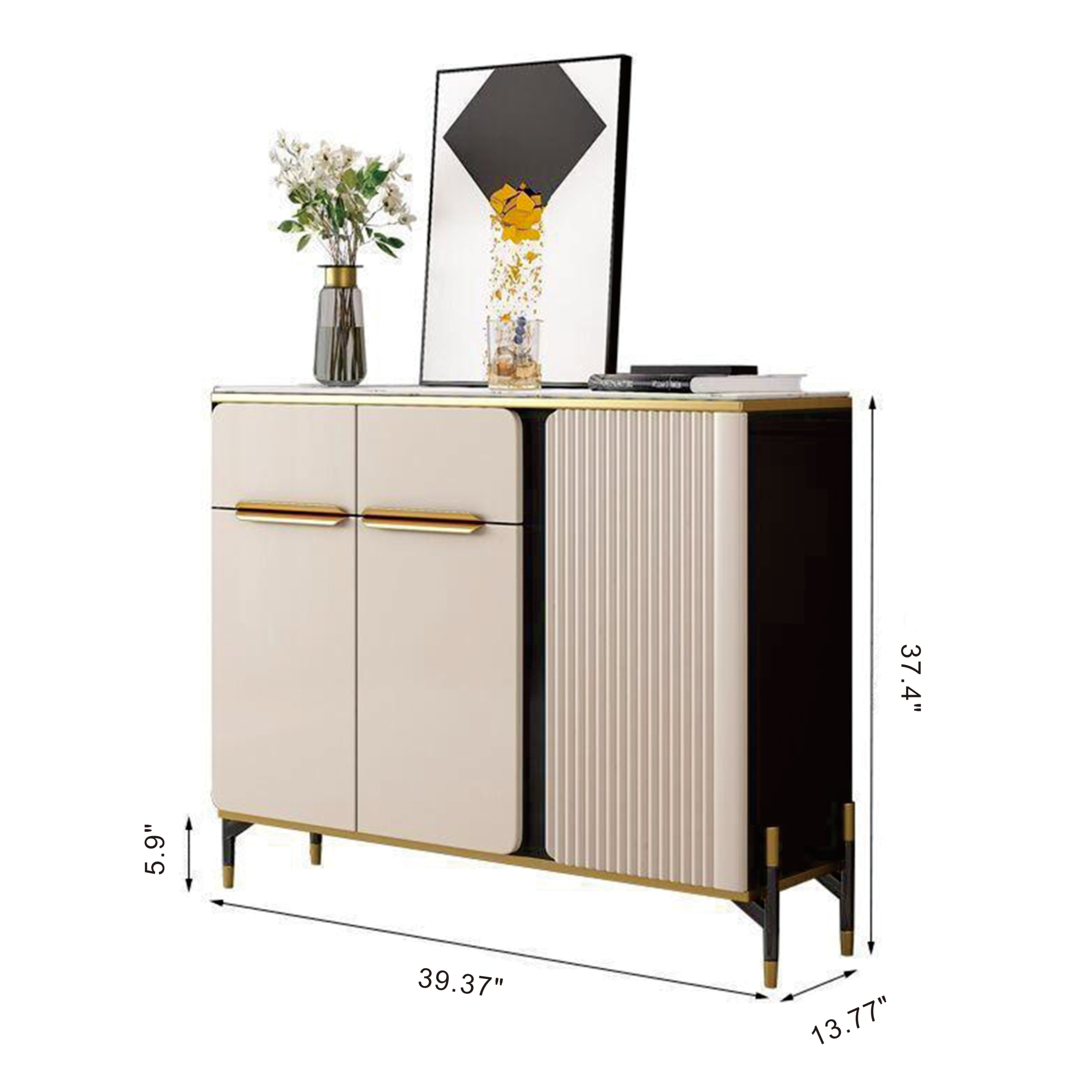 Mercer41 Zelta 39.37'' Sideboard | Wayfair