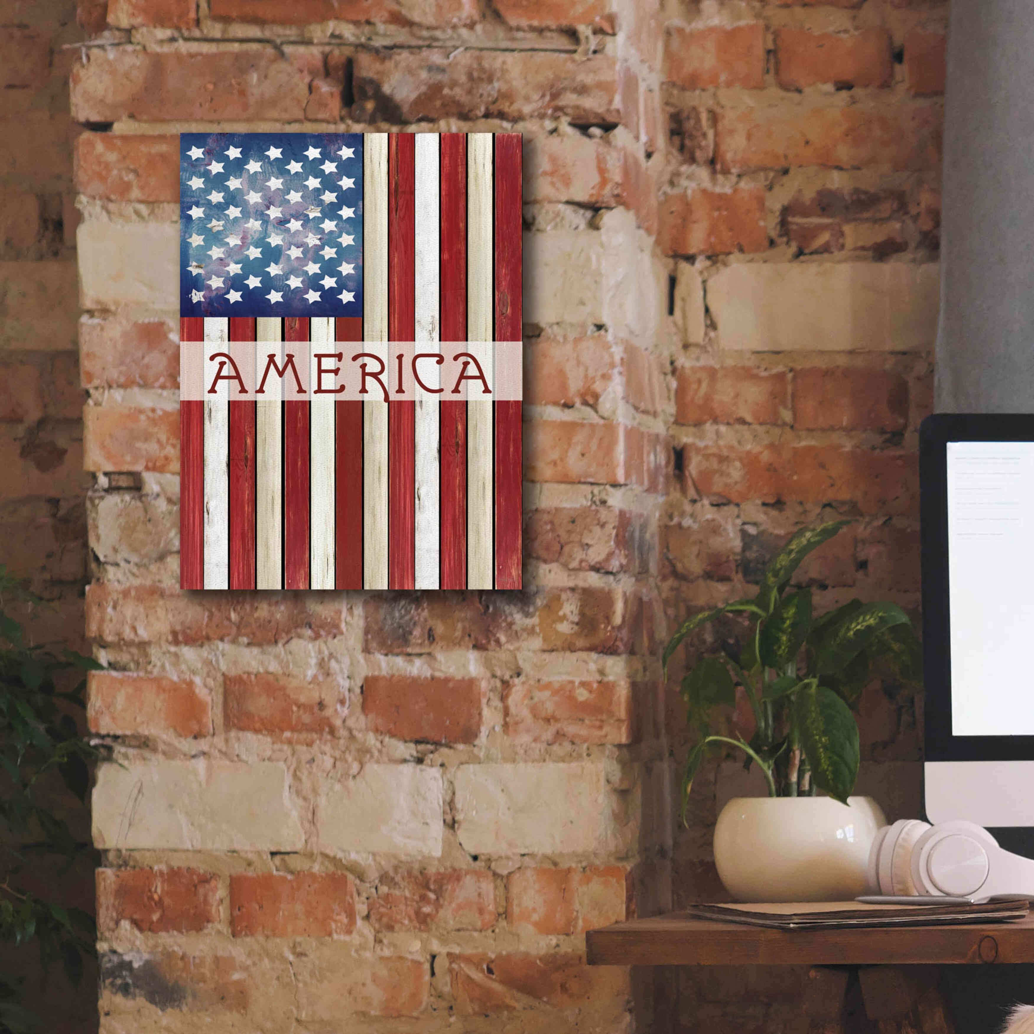 Trinx Epic Graffiti 'American Flag' By Cindy Jacobs, Gic American Flag ...
