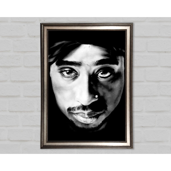 Rosalind Wheeler Tupac Face - Single Picture Frame Print | Wayfair.co.uk