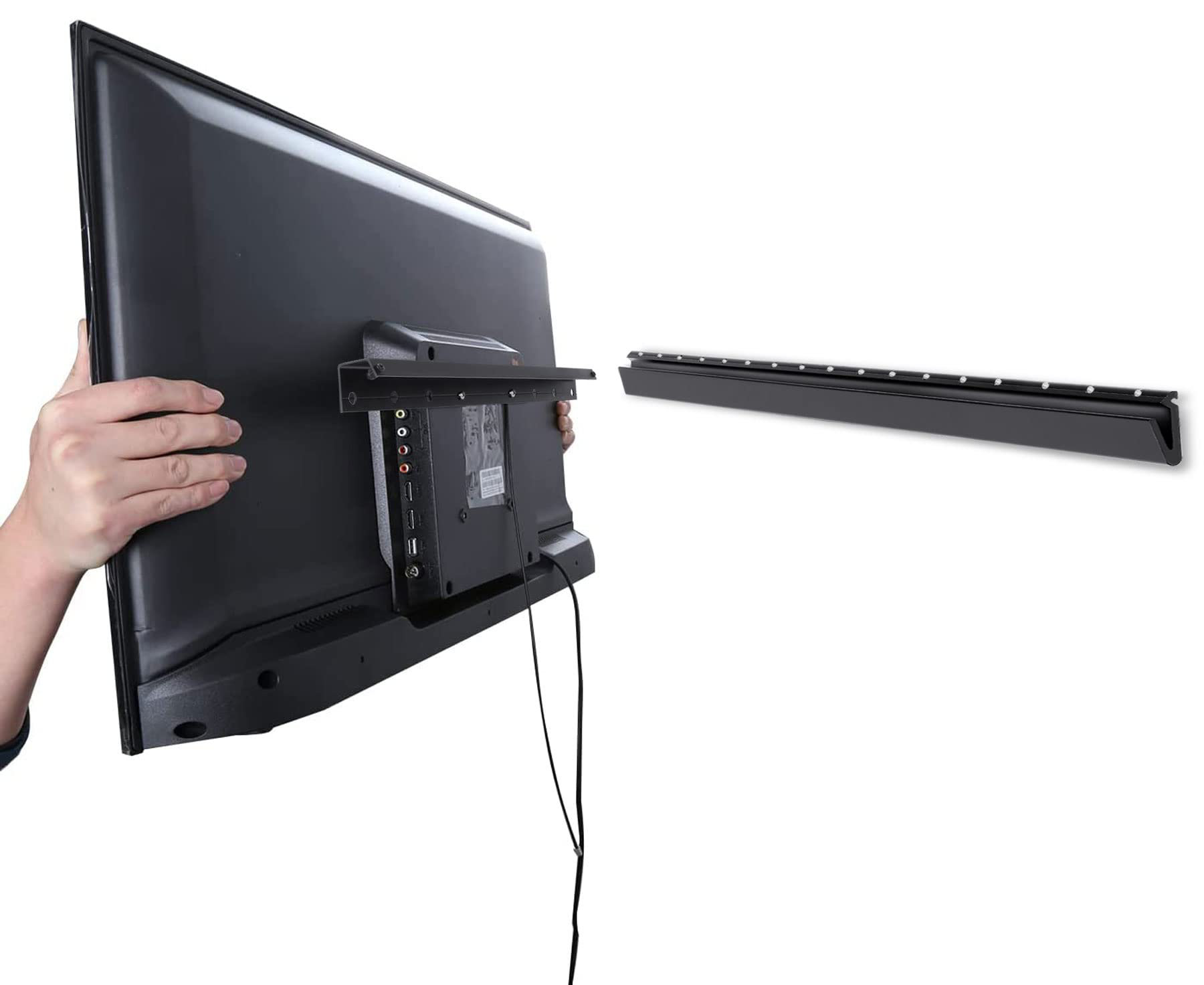 FEIYAN Studless TV Wall Mount, Heavy Duty Drywall TV Bracket Hanger For ...