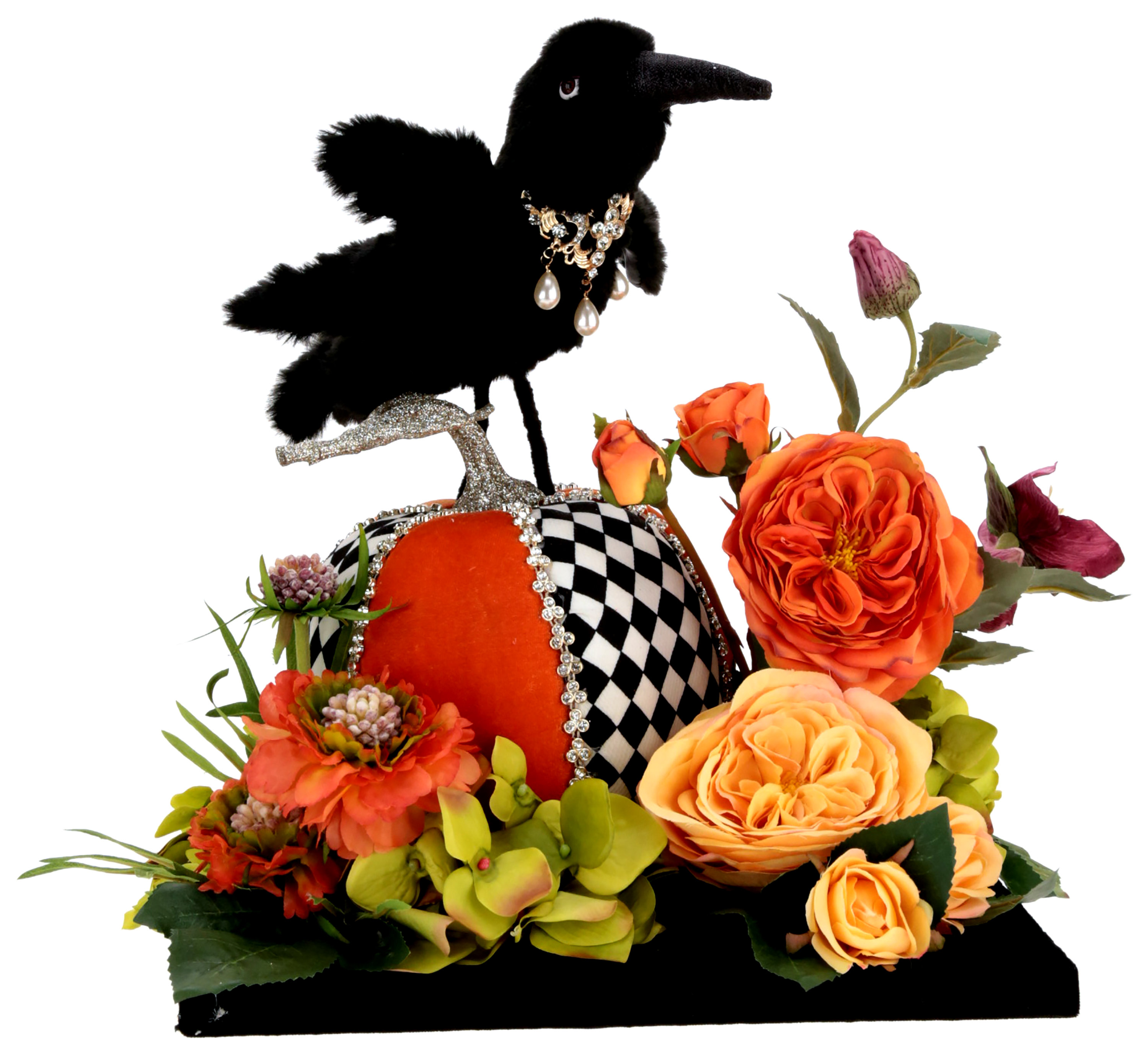Mark Roberts Pumpkin Crow Tablescape - 16 X 14 Inches | Wayfair