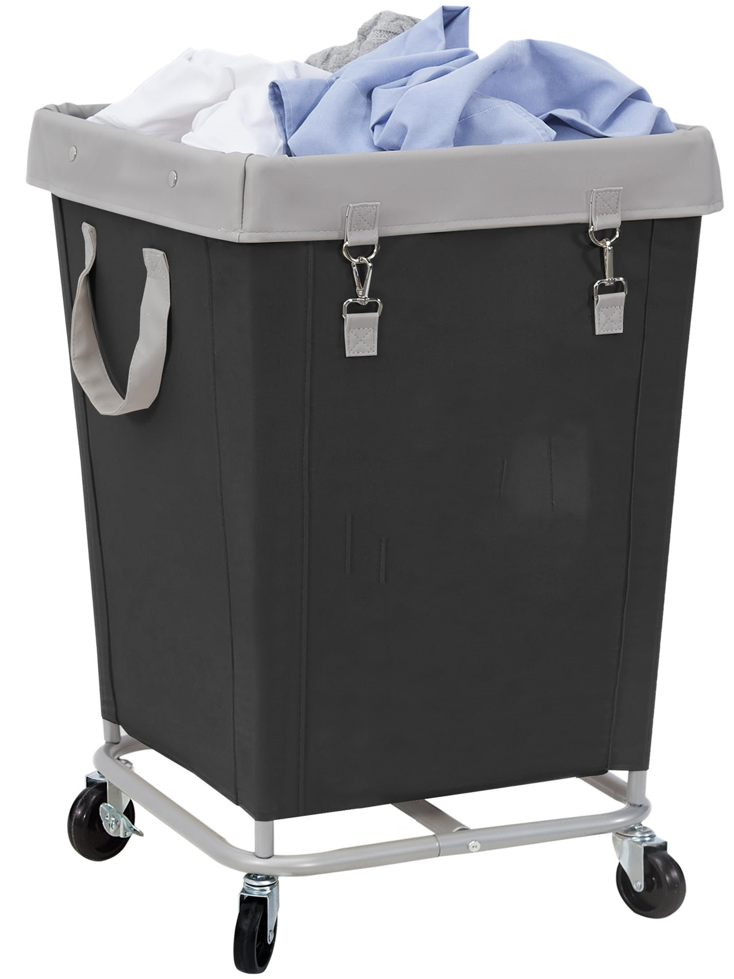 GUANGZHOUSHULIU Commercial Laundry Hamper With Heavy Duty Steel Frame ...
