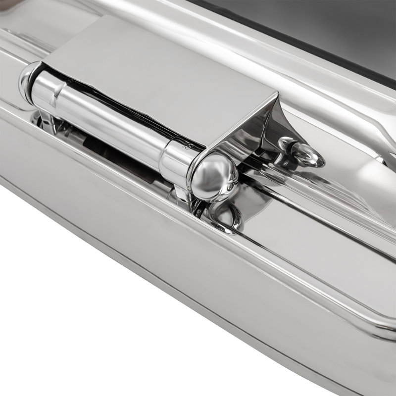 The Party Aisle™ Electric Stainless Steel Rectangle Chafing Dish Food ...