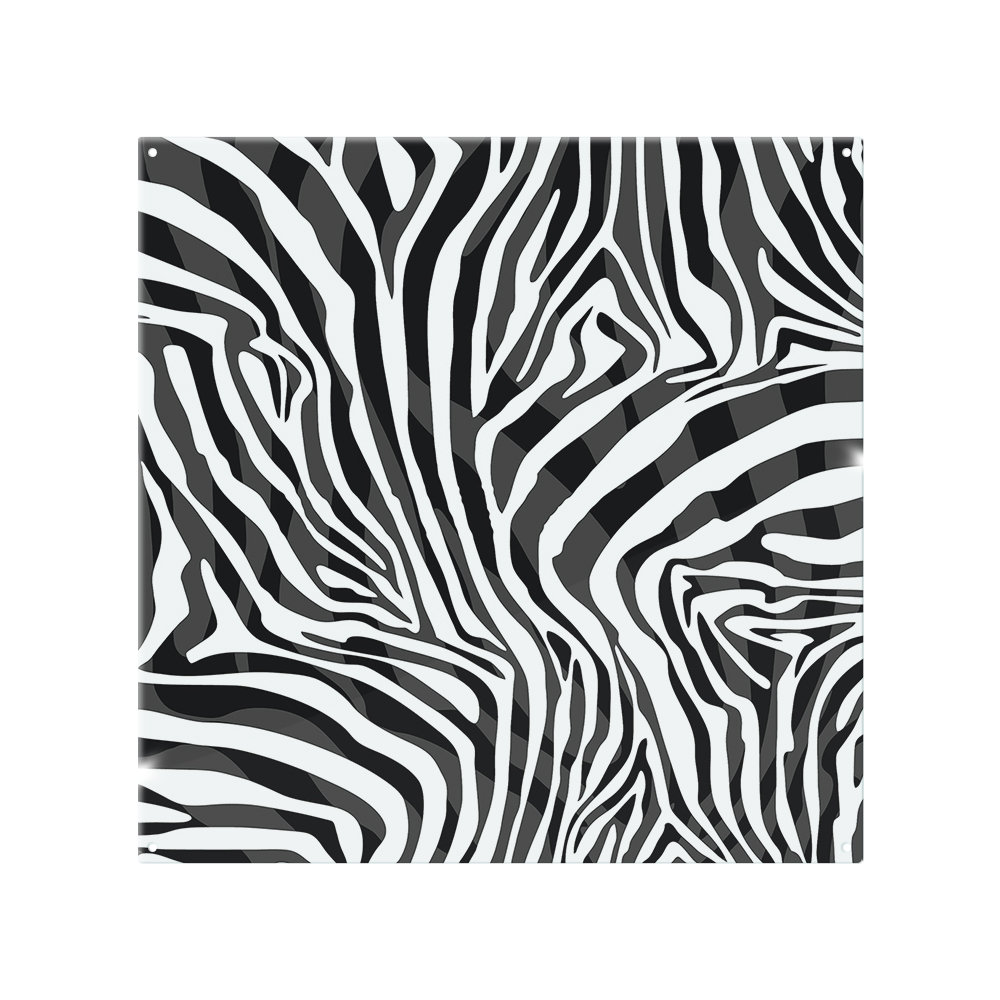 Ivy Bronx Zebra Animal Print Splash Back | Wayfair.co.uk