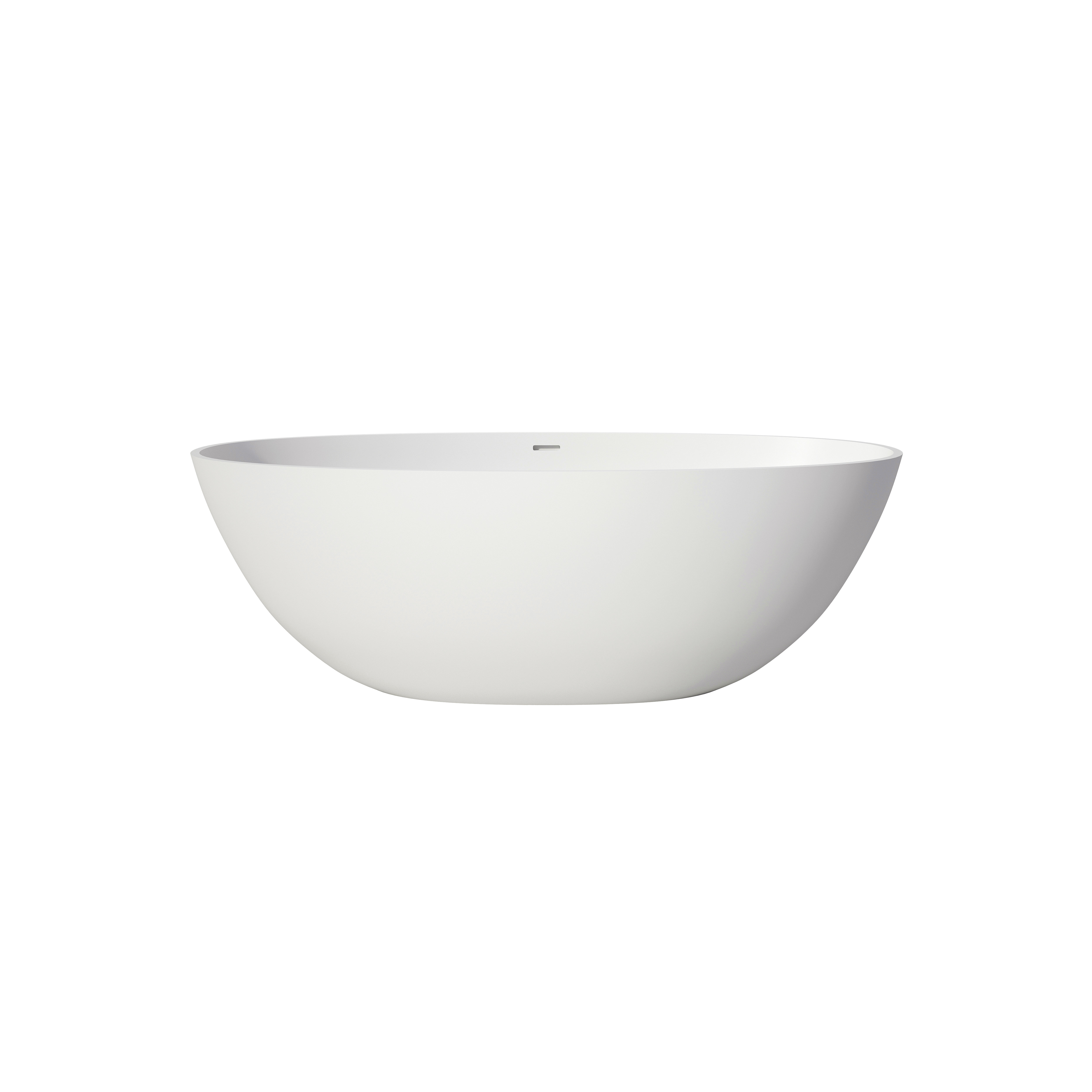 SHANRUGUOJI Premium Solid Surface Deep Soaking Bathtub | Wayfair