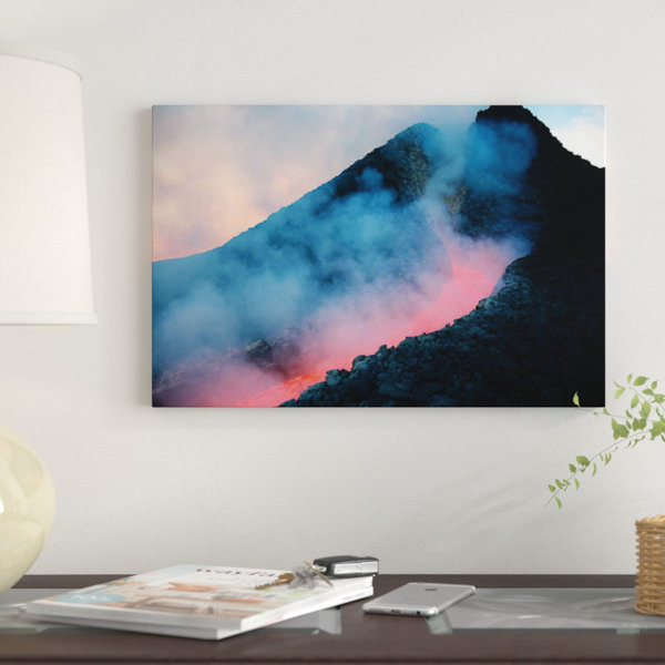 East Urban Home " Lava Flowing From Base Of Hornito During Eruption Of ...