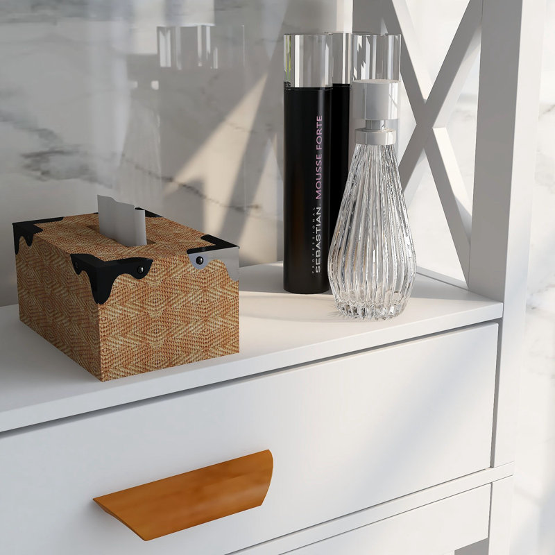 Longshore Tides Wooden Over Toilet Storage Cabinet | Wayfair