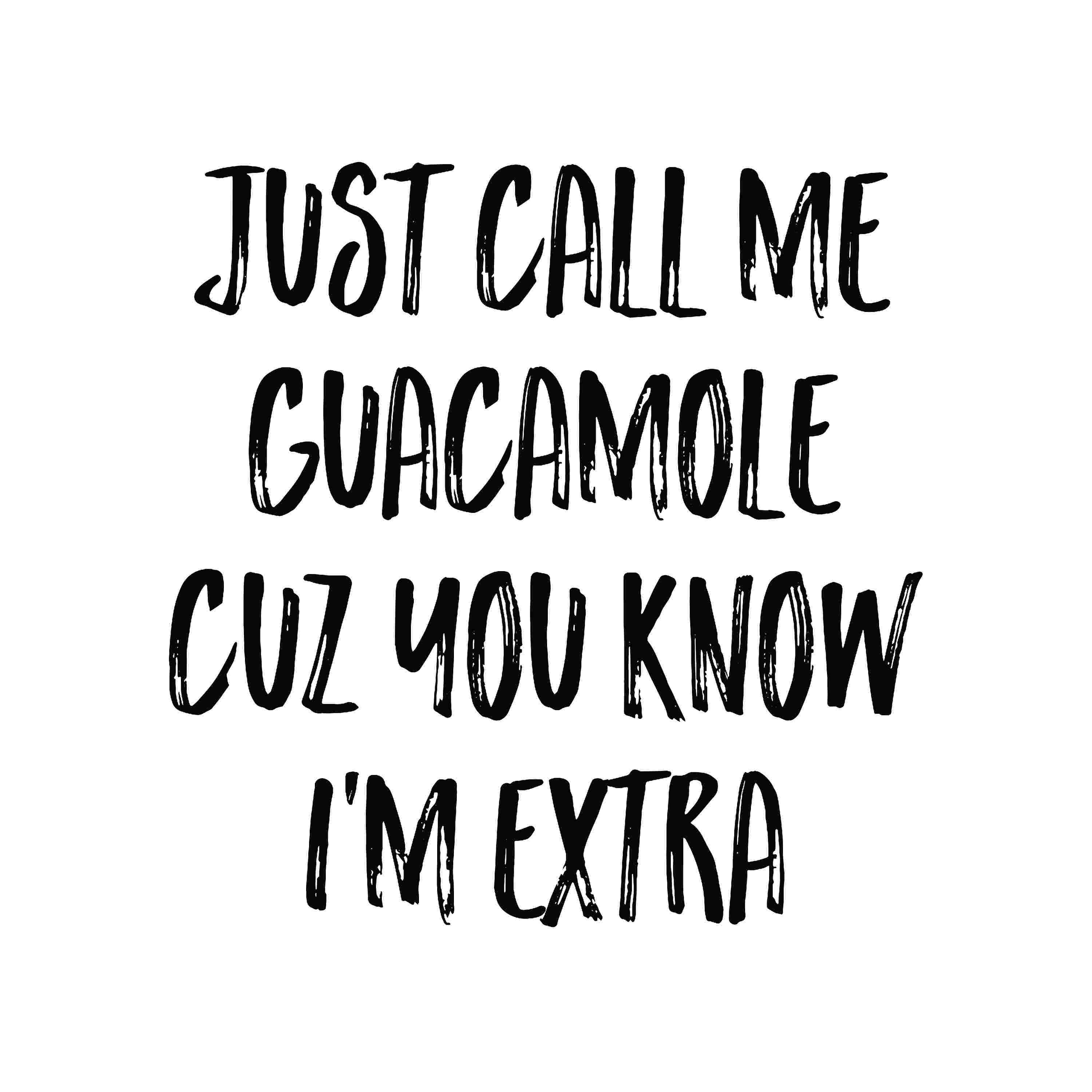 Trinx Extra Guac - Wrapped Canvas Textual Art | Wayfair