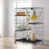 Archie & Oscar Large Mobile Cat Cage with Hammock, Lightweight Travel ...