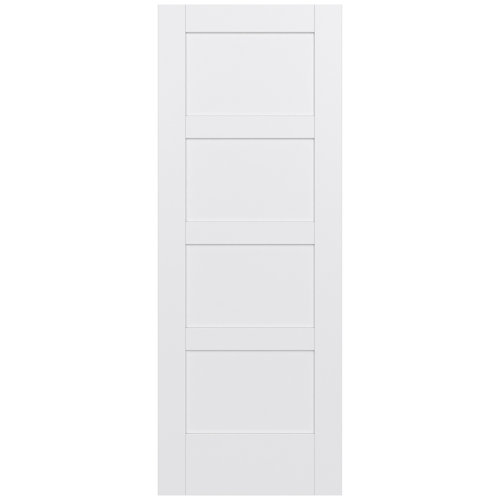 JELD-WEN MODA 4-Panel Solid Core Primed Slab Interior Door | Wayfair