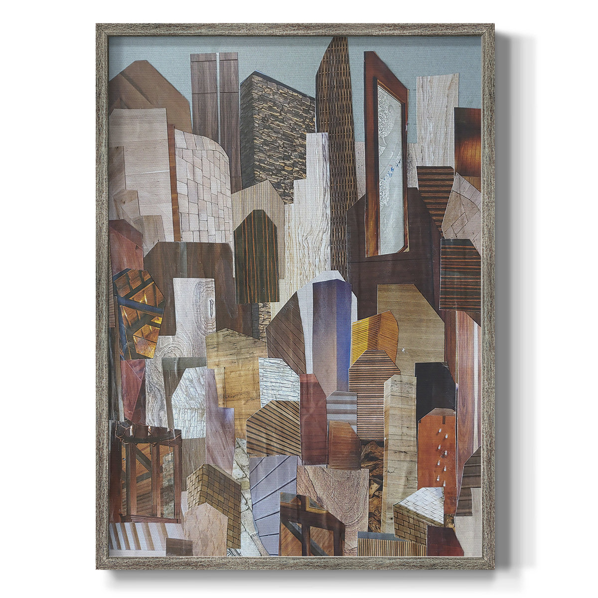 Latitude Run® Metropolis Framed Print - Solid Wood | Wayfair