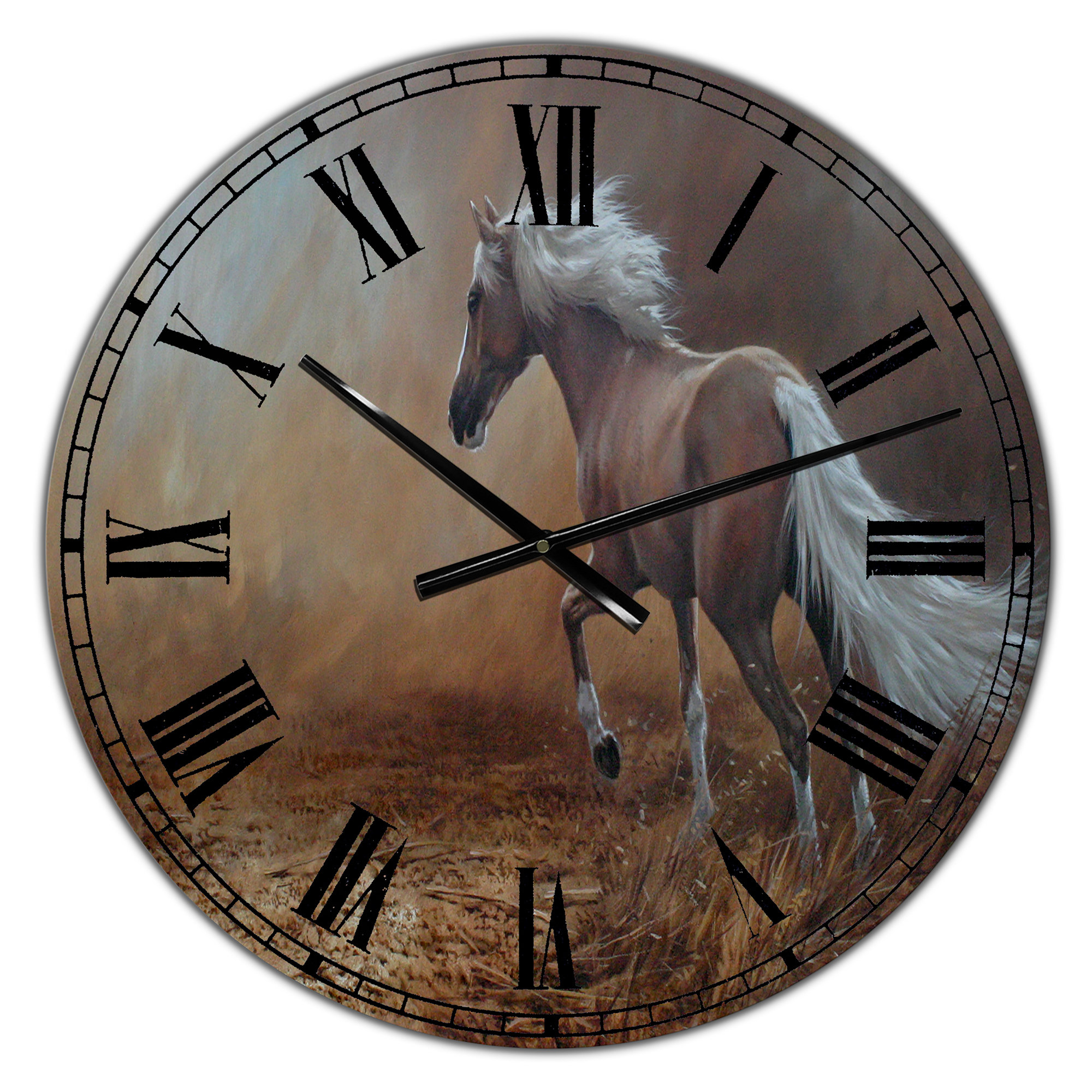 horse head clock