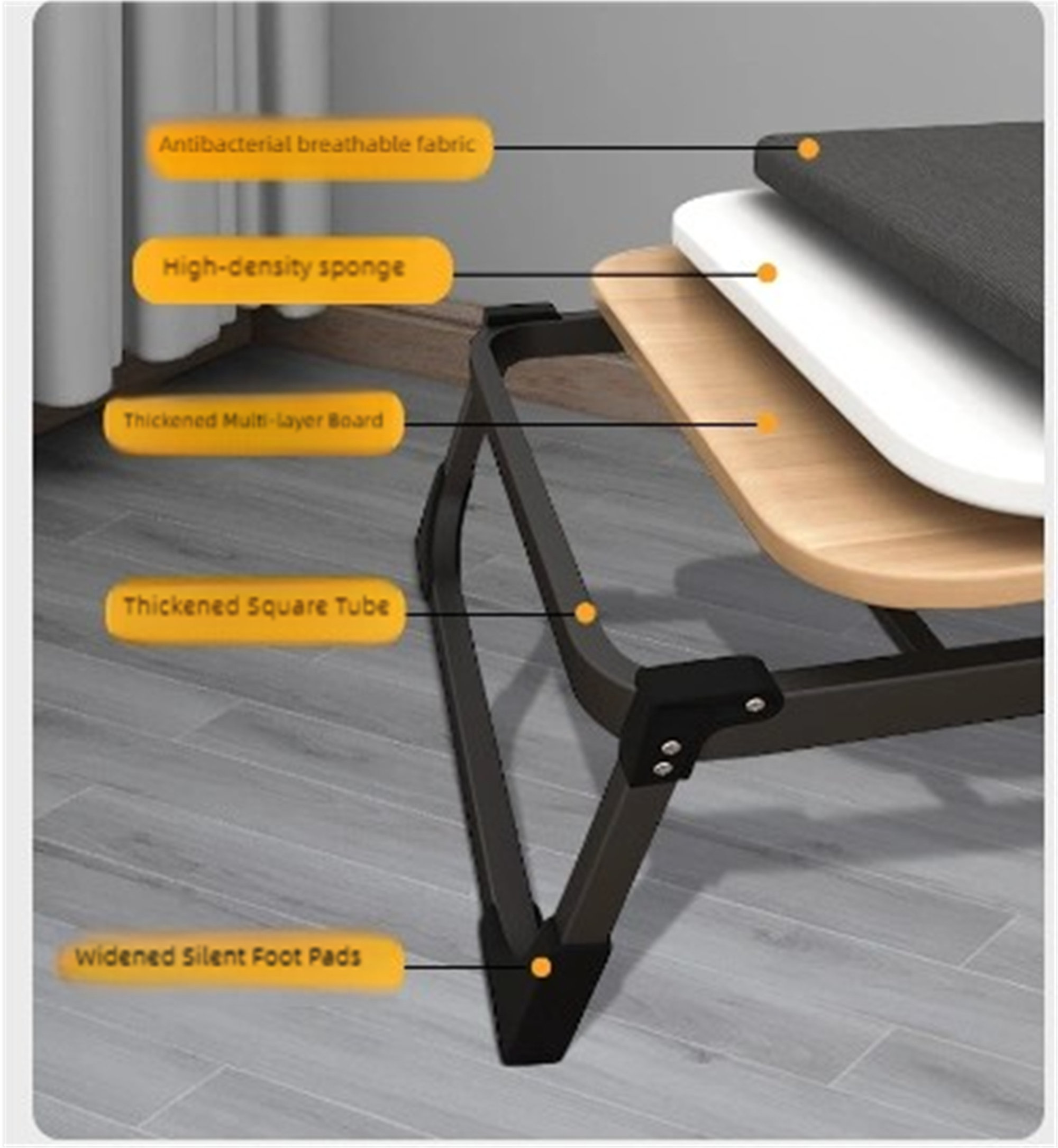 Alwyn Home Convenient Single Folding Bed | Wayfair