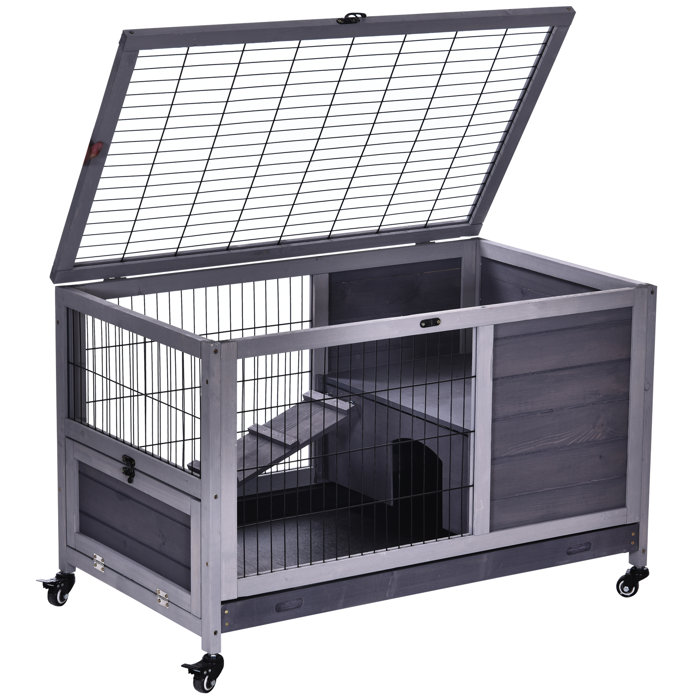 Tucker Murphy Pet™ Eilish Weather Resistant Rabbit Portable Hutch with ...
