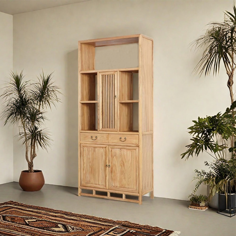 Kaoloupin New Chinese Style Display Bookcase | Wayfair