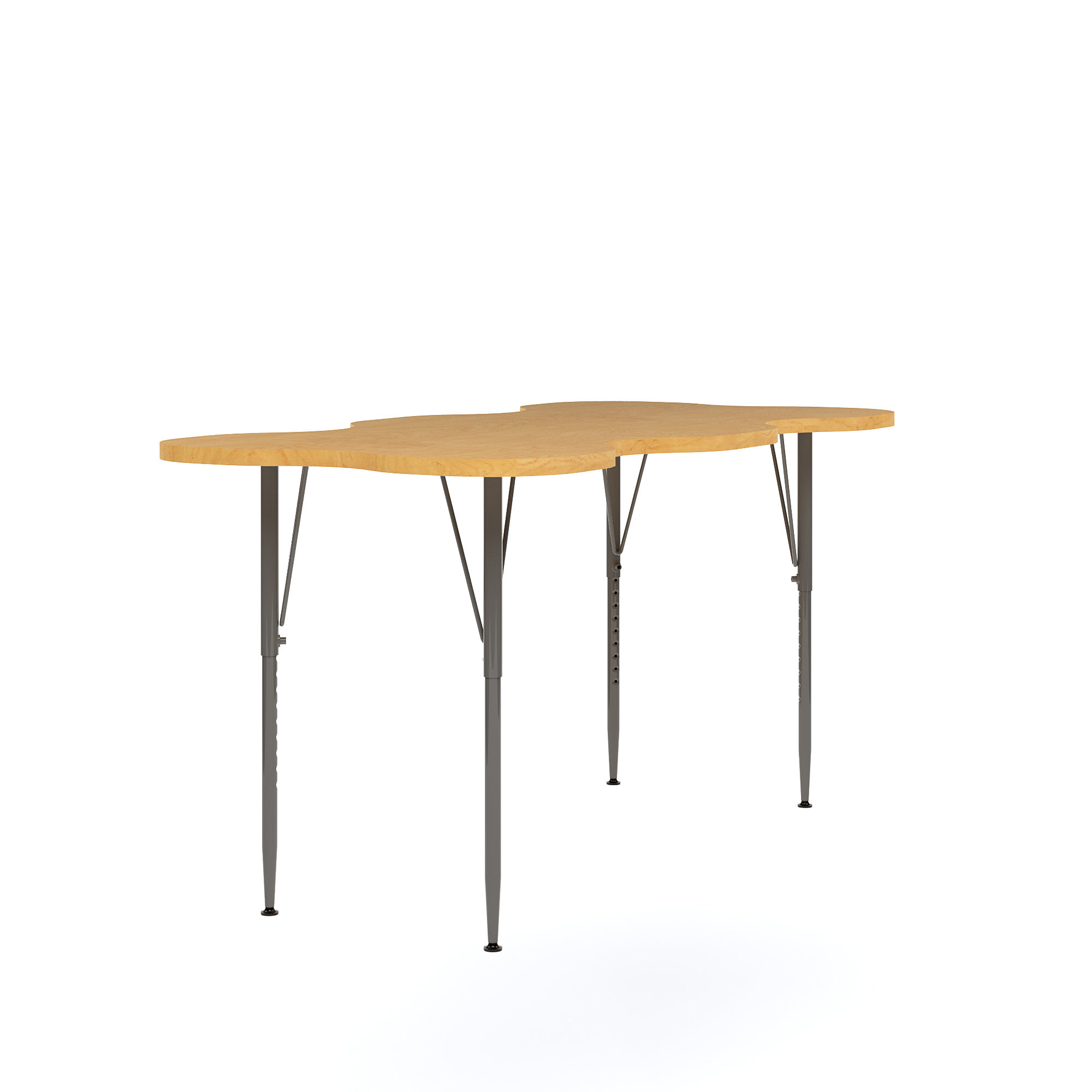 TotMate Tot Mate Adjustable Height Rectangular Activity Table ...