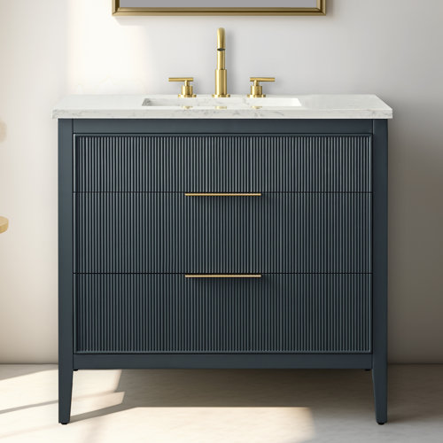Blue Bathroom Vanities You'll Love | Wayfair