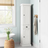 Sand & Stable Aileen Freestanding Linen Cabinet & Reviews | Wayfair
