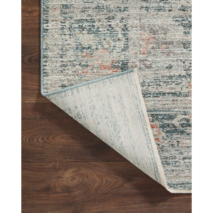 Magnolia Home By Joanna Gaines X Loloi Millie Blue / Multi Area Rug ...