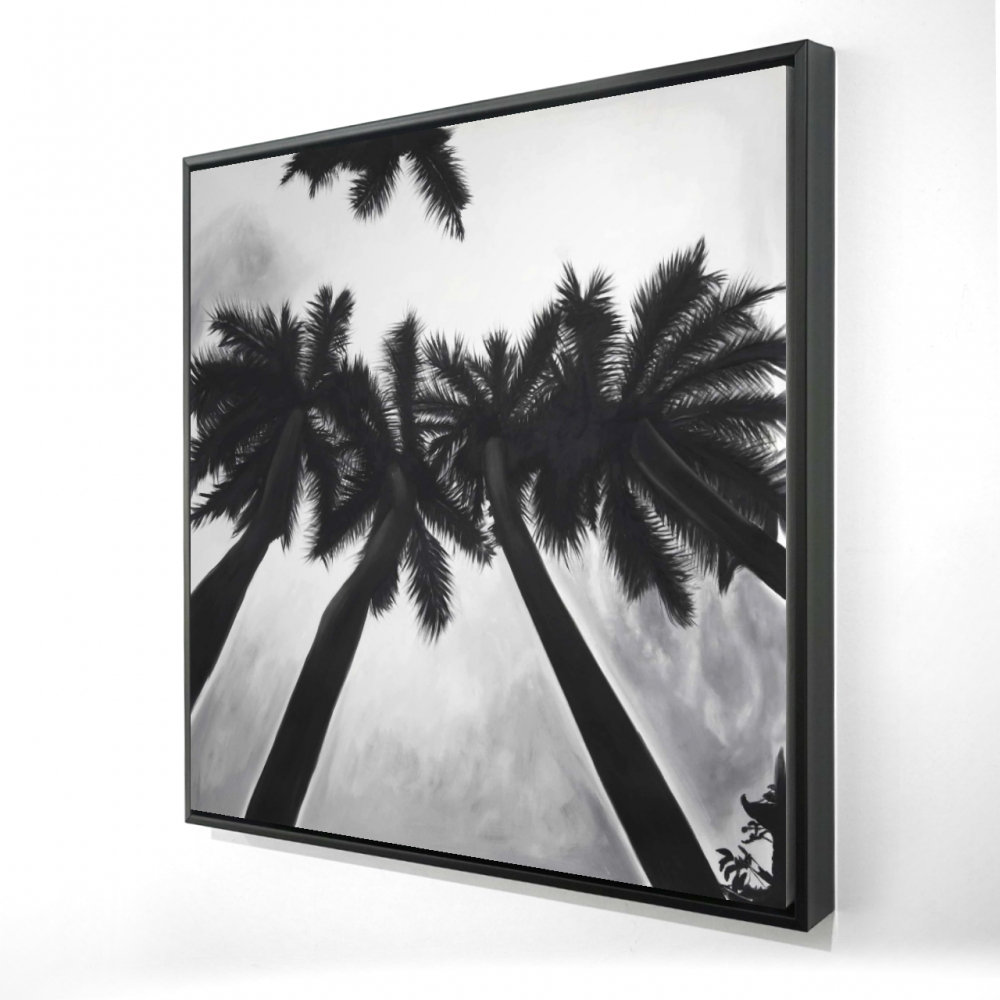 Bay Isle Home™ " Monochrome Palm Trees " | Wayfair