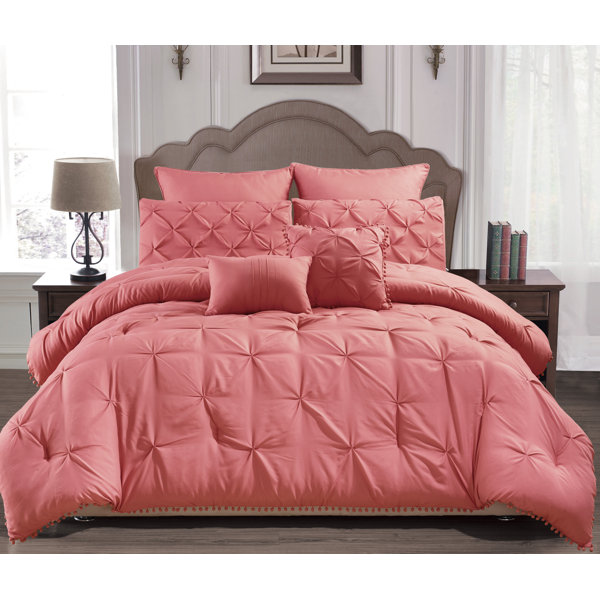 Home Textile Inc Esmalinda Flannel Geometric Shapes Comforter Set ...