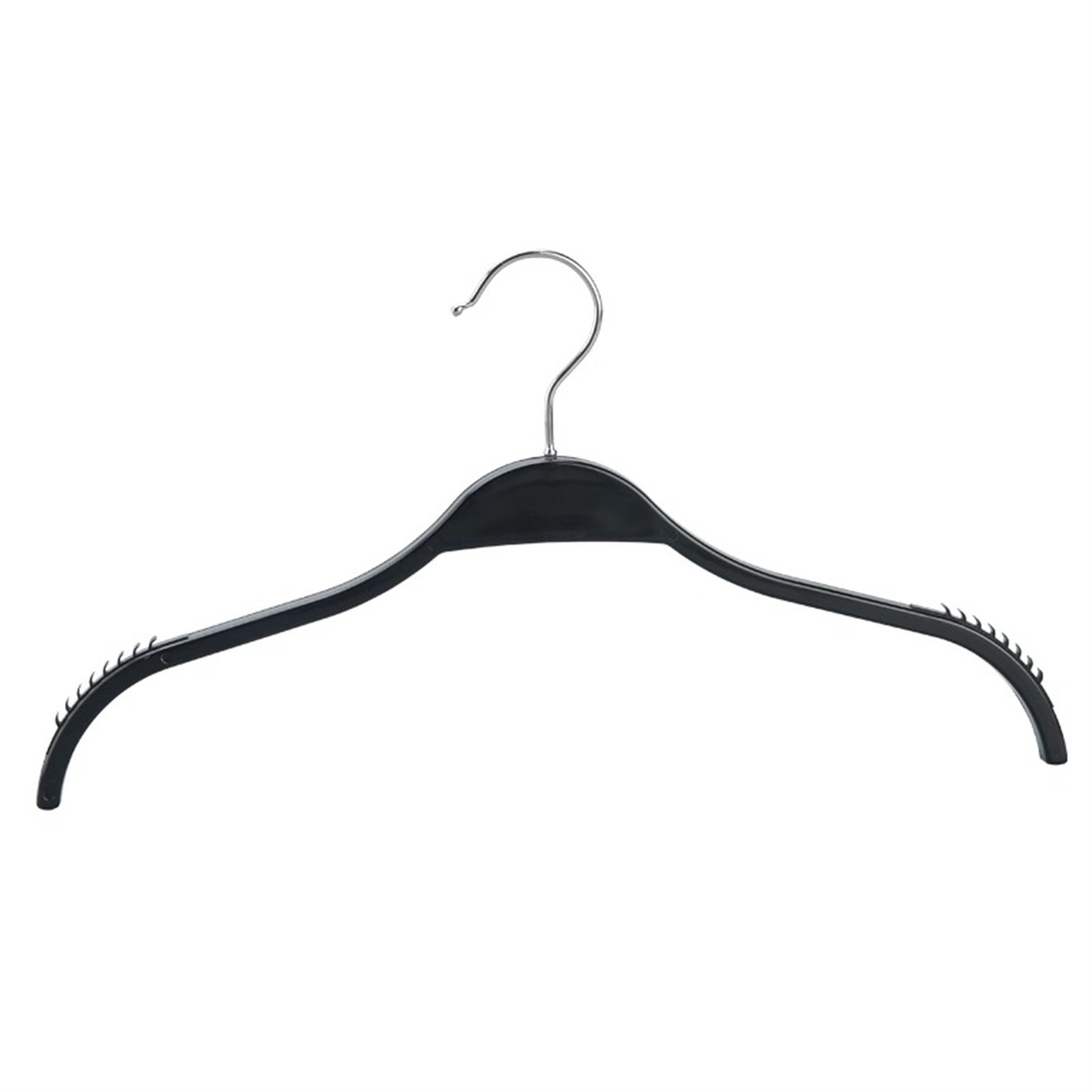 Orren Ellis Space-Saving Slim Plastic Hangers – Narrow Shoulder, Non ...