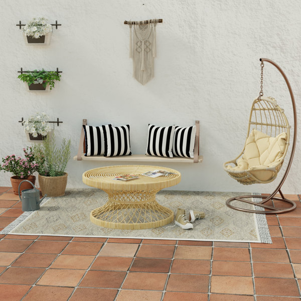 Ebern Designs 18" x 18" Solid Outdoor Throw Pillow (Set of 2) | Wayfair