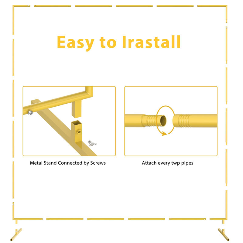 IFBECT 6.6FT Square Backdrop Stand | Wayfair