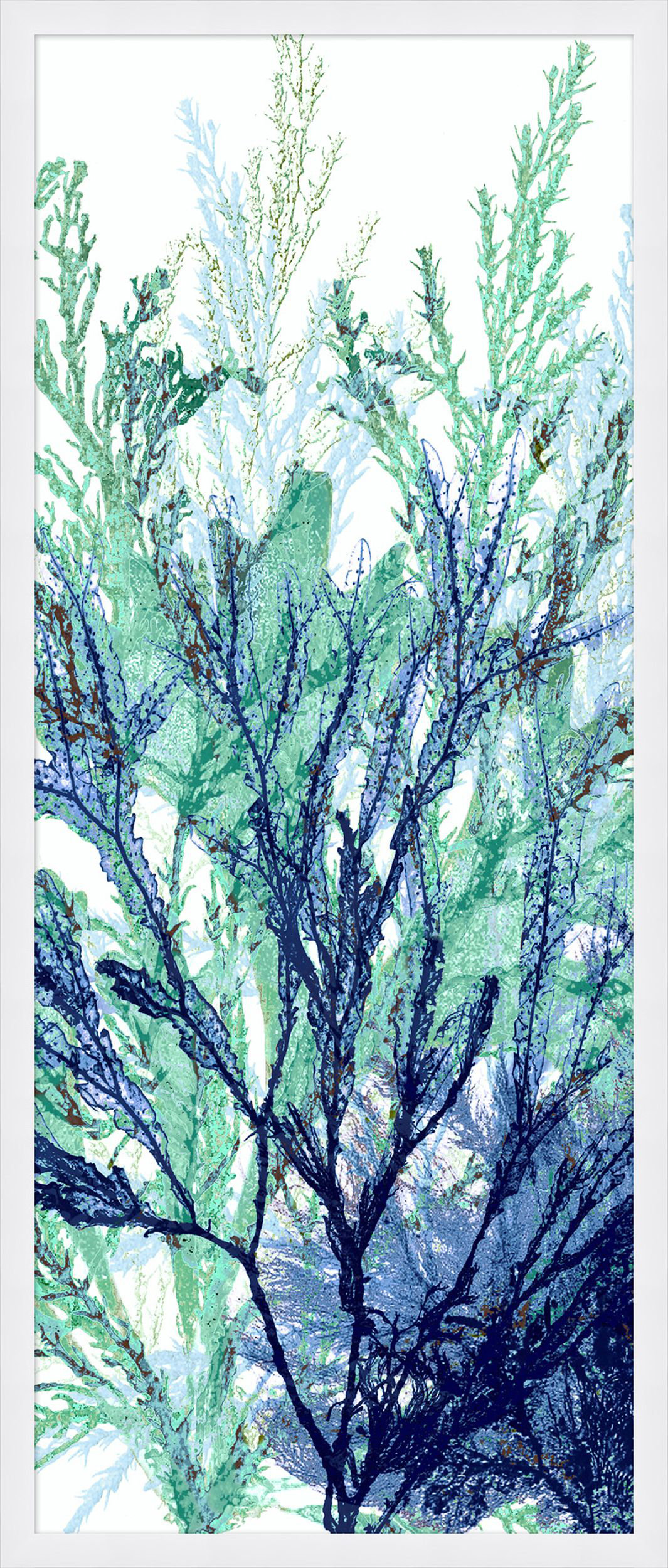 Wendover Art Group Coral Panel 2 - Picture Frame Painting on Paper ...
