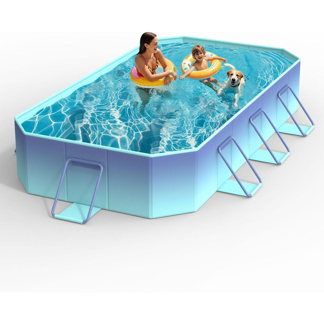 DESIGN SHOP BY SHELL Foldable Pool, Non Inflatable Pools For Kids And ...