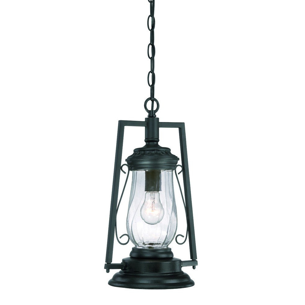 HomeRoots Matte Black Oil Lamp Hanging Light - Wayfair Canada