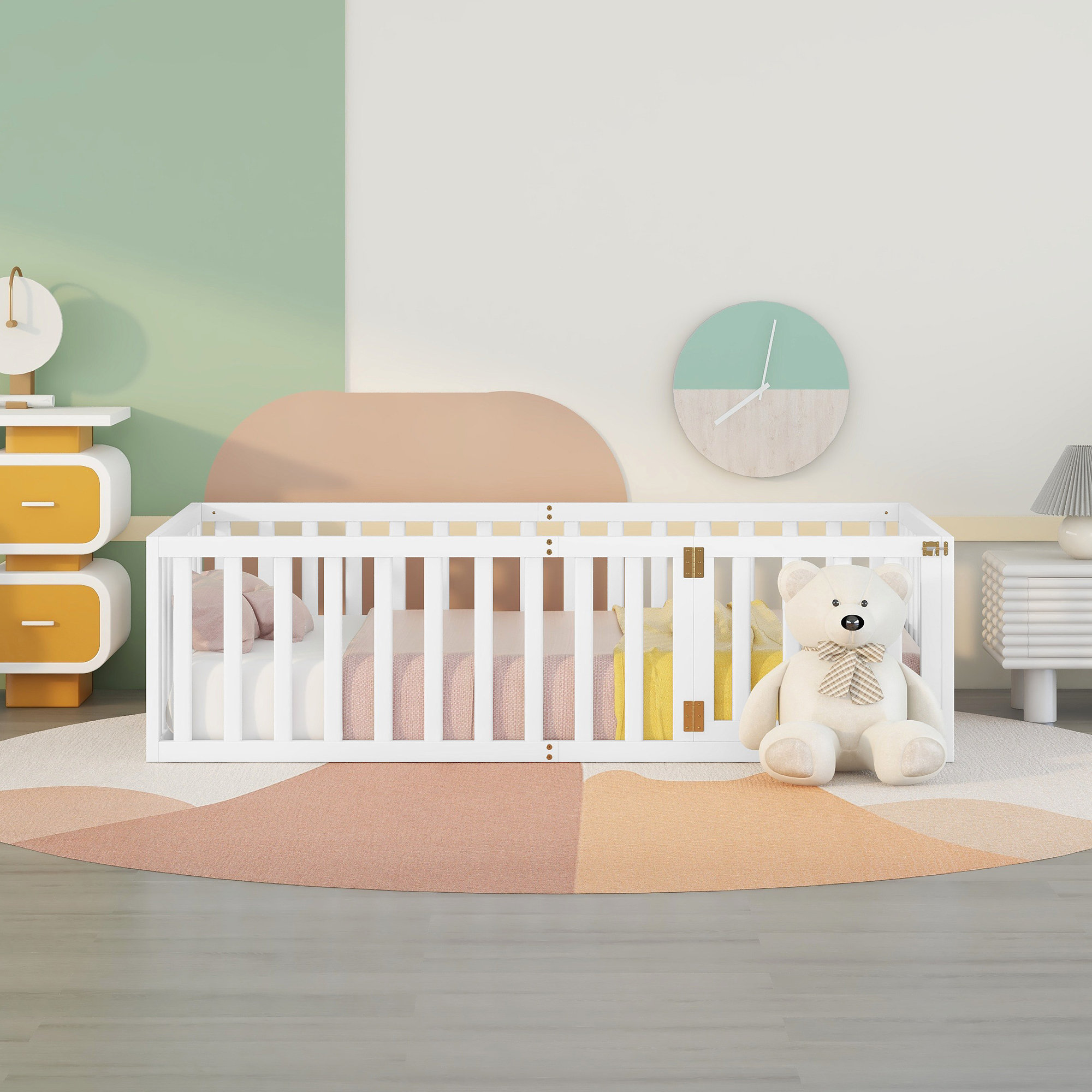 Harriet Bee Ethan-John Solid Wood Platform Bed & Reviews - Wayfair Canada