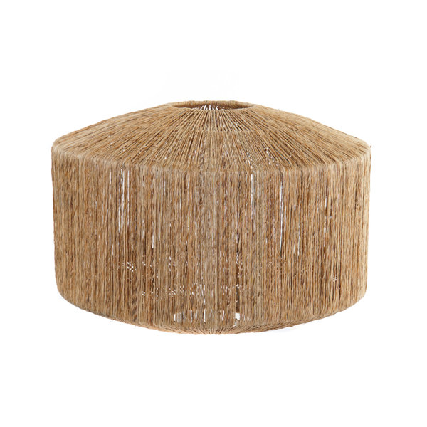 George Oliver Babs 1 - Light Natural Drum Pendant | Wayfair.co.uk