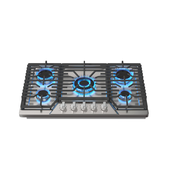 CASAINC Ge 30'' Silver Natural Gas Cooktop with 5 Burners & Reviews ...
