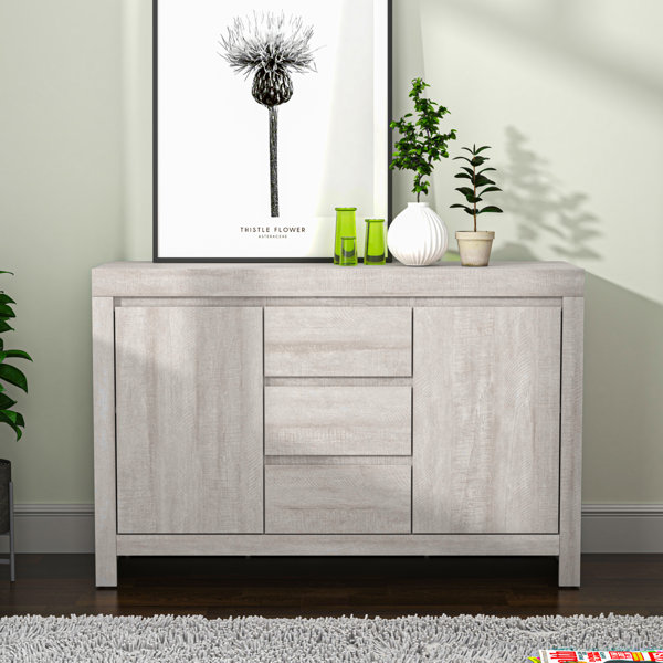 Ebern Designs Ellani Cubbot Wide 2 Door 3 Drawer Sideboard & Reviews ...